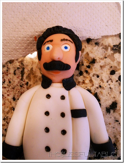 The Blissful Table: Chef’s Coat Cake